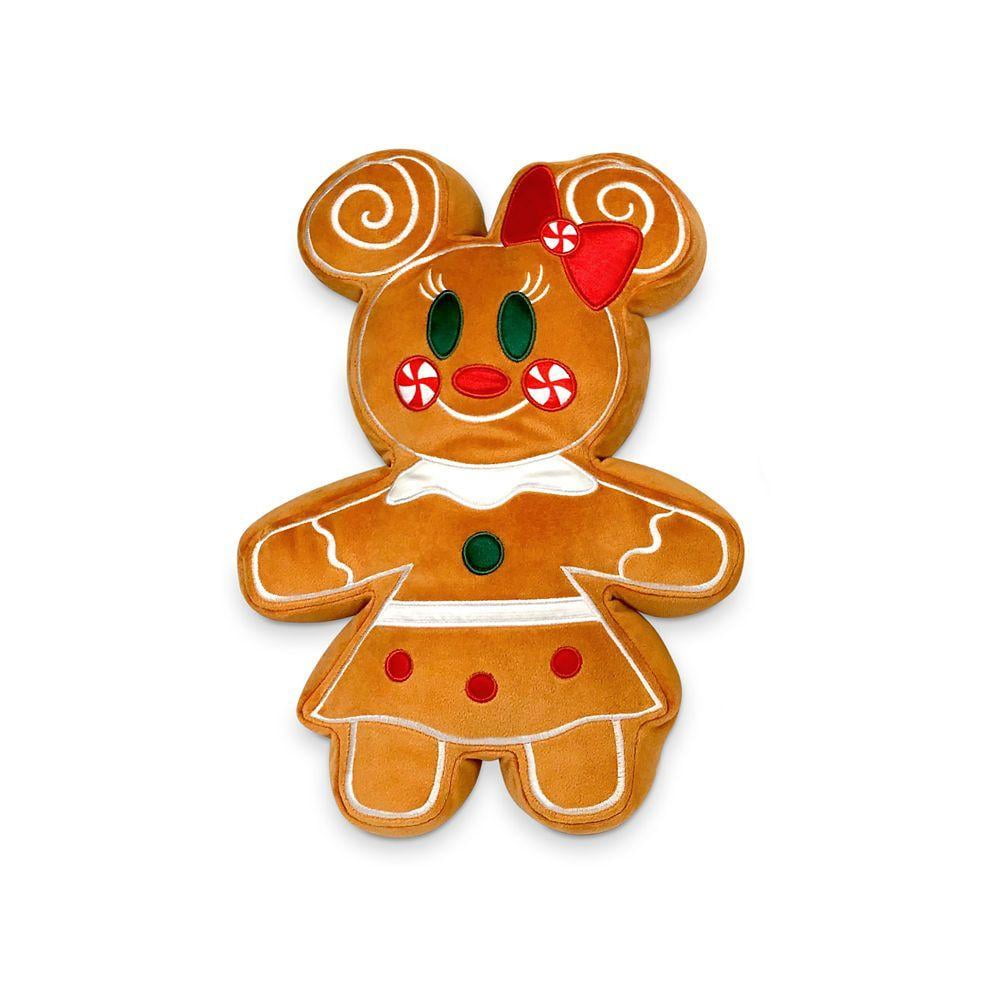 Disney Parks Holiday Minnie Mouse Gingerbread Cookie Scented Plush ...