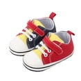Baby Shoes Kids Two-Tone Colour Scheme First Walking Shoes Non-Slip ...