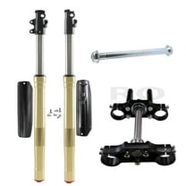630mm Front Forks 45/48mm Triple Tree Clamp w/Complete Hydraulic Brake ...