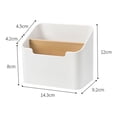 Masteelf Vanity Organizers Remote Control Storage Box Student - Walmart.com