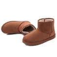 Ataiwee Women's Mini Snow Boots — Classic Bootie Design, Plush Faux Fur ...