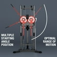 Syedee Lateral Raise Machine, Adjustable Standing Chest Fly and ...