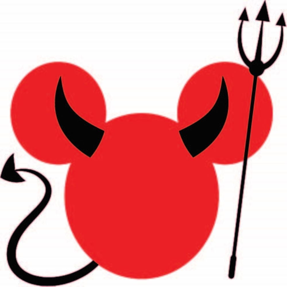 Devil Cartoon Character Cartoons Decors Wall Sticker Art Design Decal ...
