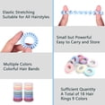 Hair Ties, 16 Pack Spiral Hair Coils for Thick & Thin Hair - No Crease ...