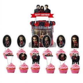 Whimsical Practicality's Vampire Diaries Edible Icing Image Cake Topper ...