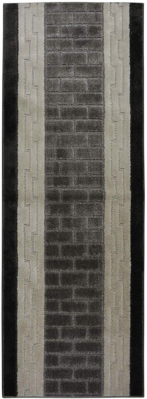 Custom Size Runner Rug Brick Design Runner 26 Inch Wide Pick Your Own ...