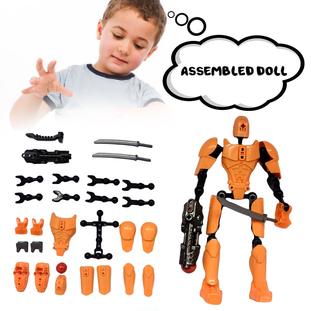 Dummy 13 Figuras Juguete Figura Acción Impresa en 3D Regalos Juego ...