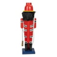 Northlight 14 Red Wooden Fireman with Hose Christmas Nutcracker ...
