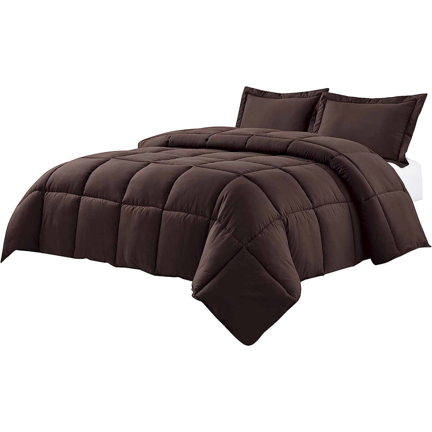 3 Piece All Season Down Alternative Comforter and Pillowcase Set ...