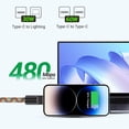 60W USB C Cable with Convenient Lanyard, Fast Speed Charging for ...