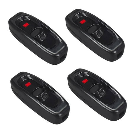 4pieces Operation Wireless Convenient Home On/Off Inline ON/OFF Button ...