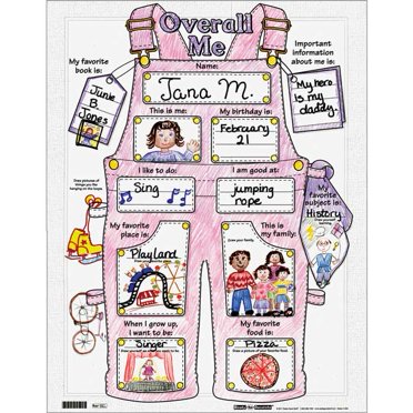 Ready-To-Decorate? All About Me Star Student Posters - 24 posters ...