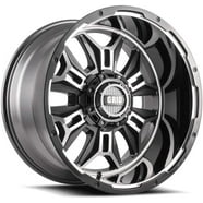 Grid Off-Road GD08 Custom Wheel for 20x10 inch Metallic Dust w/ Matte ...