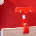 Advertising Display Label Sign Holder, Clear Acrylic Name Card Tag Clip ...