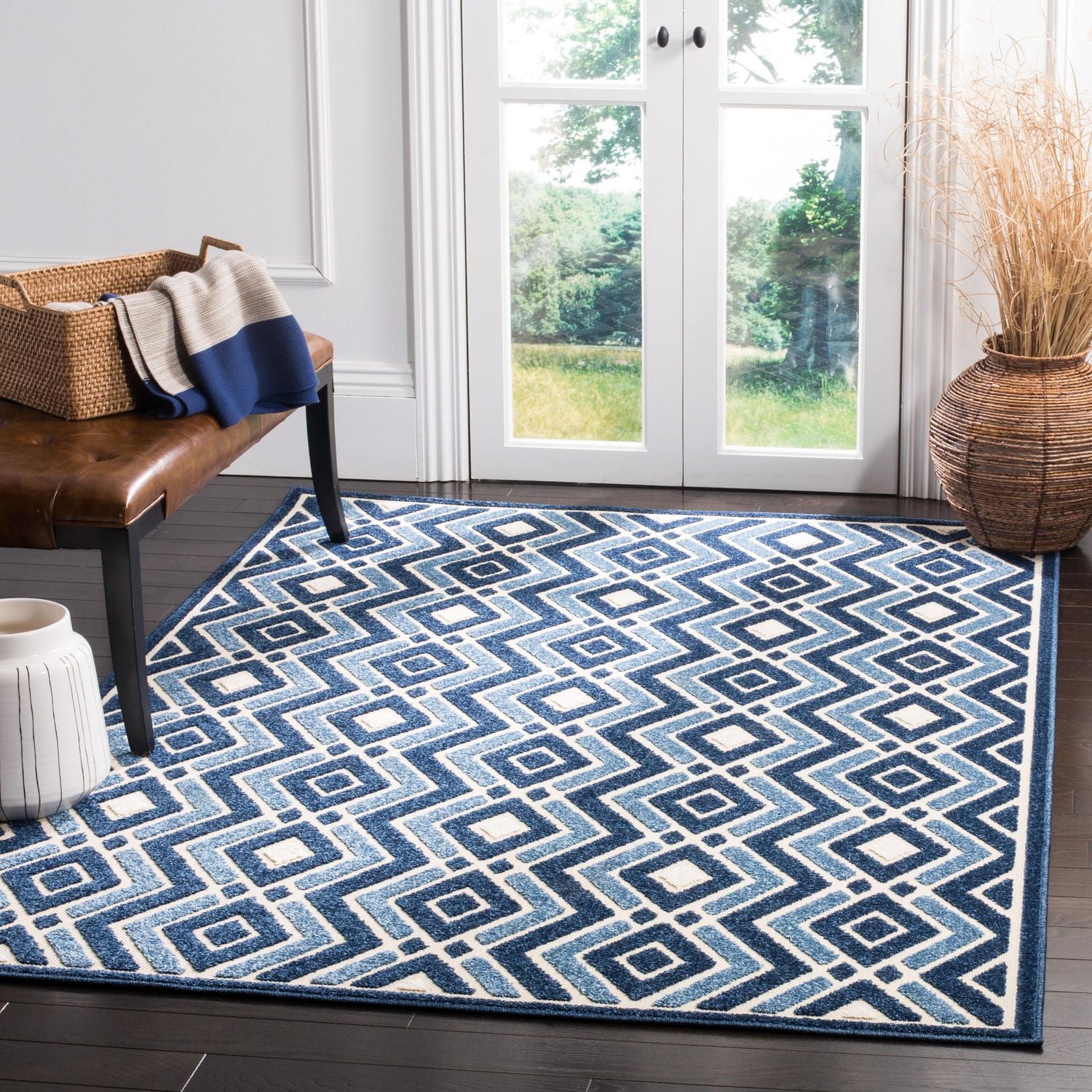 Click here for Safavieh Cottage Lorin Geometric Chevron Outdoor A... prices