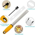 1pc Lemon Zester Cheese Grater Parmesan Cheese Ginger Chocolate With ...