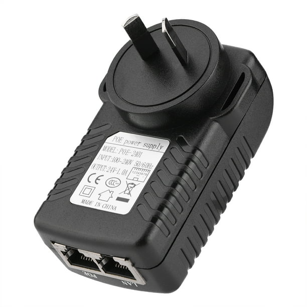 AVEKI Wall Plug POE Injector Ethernet Adapter IP Phone/Camera Power ...
