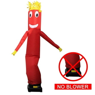 Burgundy 20ft Tall Inflatable Tube Man Air Powered Dancing Puppet for ...