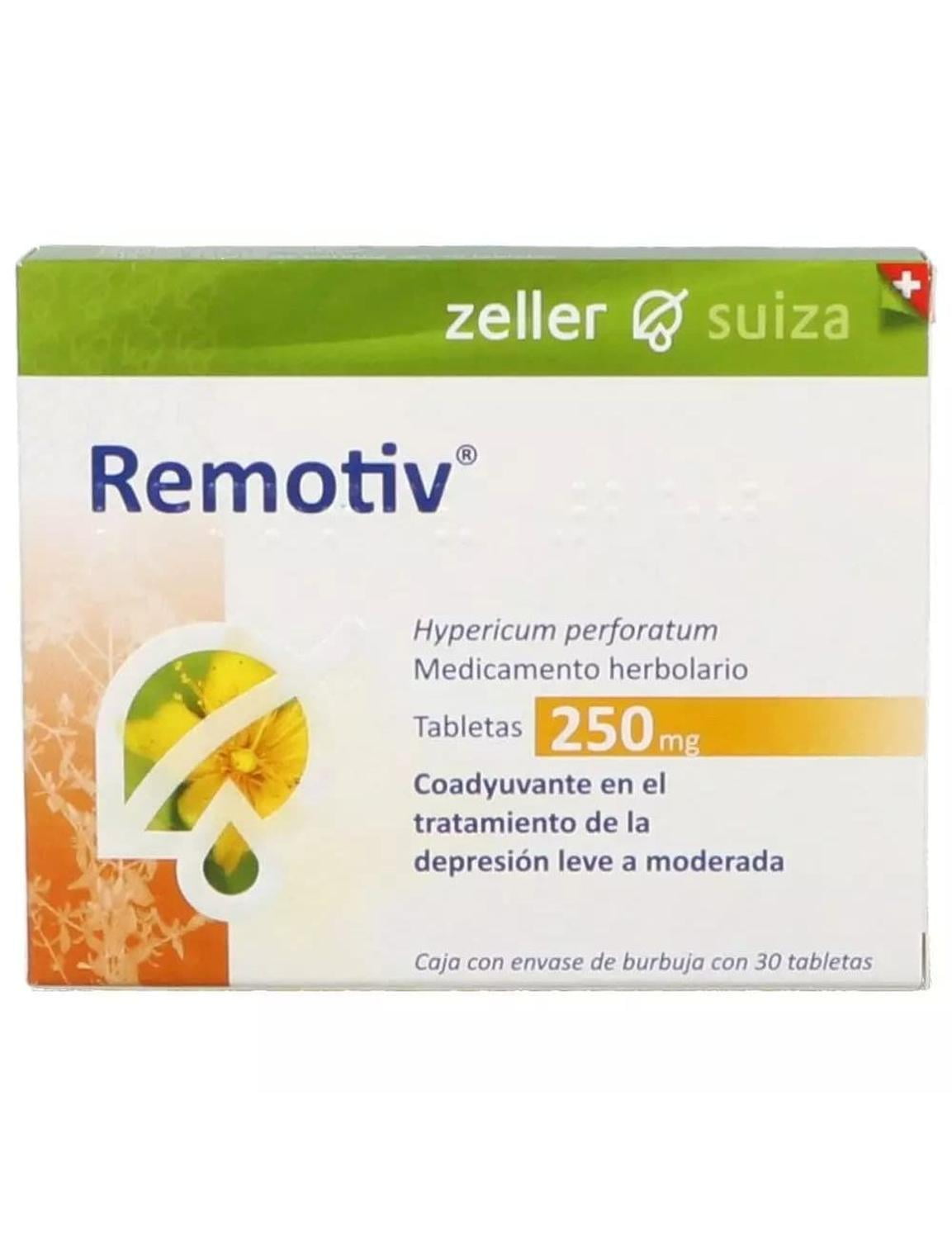 Remotiv 250 mg 30 tabletas | Walmart en línea