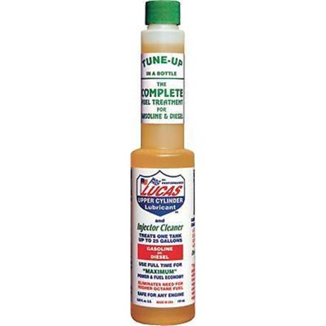 Lucas Oil 10923 Upper Cylinder Lubricant Fuel Treatment & Injector ...