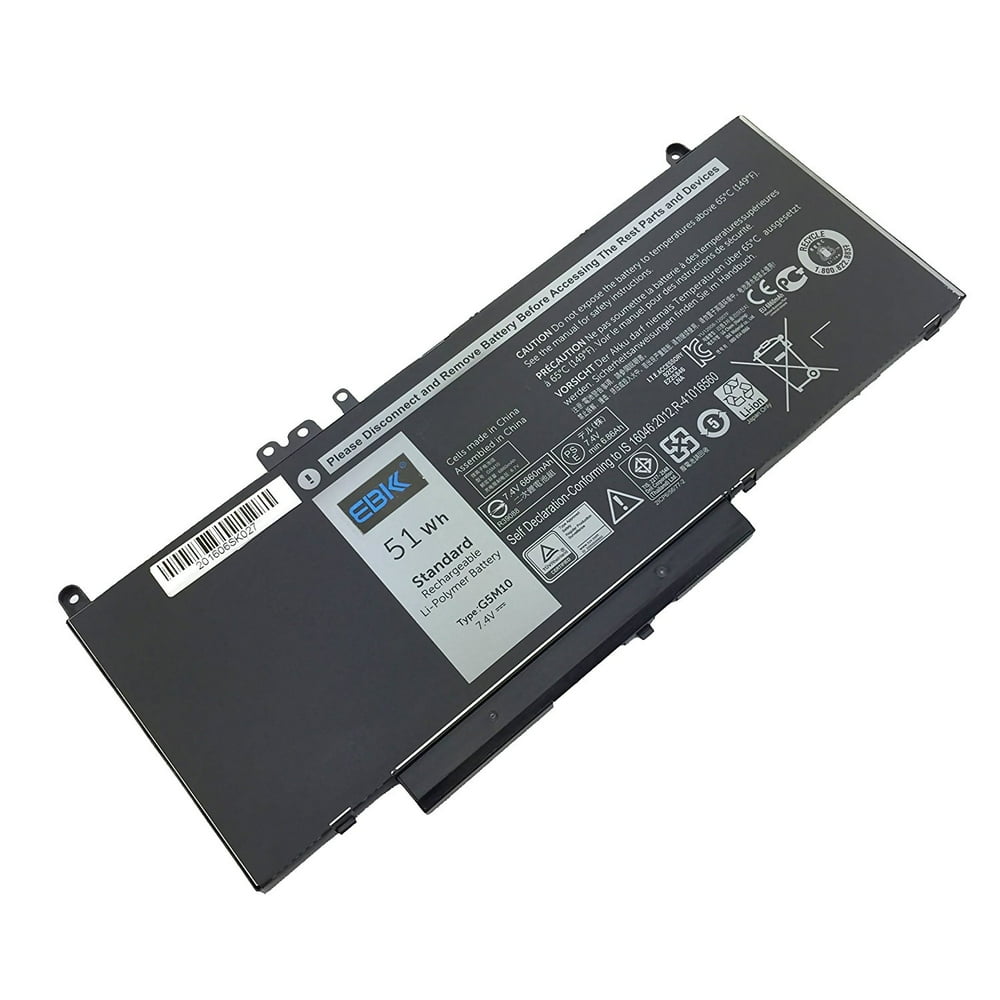 EBK 6MT4T laptop battery for Dell Latitude E5450 E5470 E5550 E5570 ...