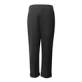 ANINEO Women's Solid Color High Waist Pants Cotton And Linen Casual ...
