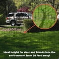 Deerbusters 6' x 100' Welded Wire 14 Gauge PVC Coated Black 2" x 4 ...