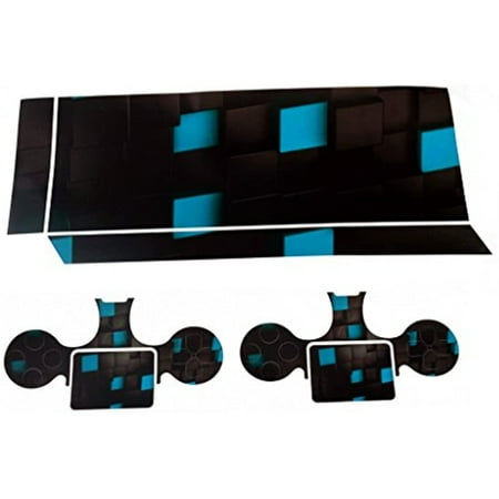 Grid Vinyl Skin Sticker Decal Kit for PS4 Playstation Console 2 ...