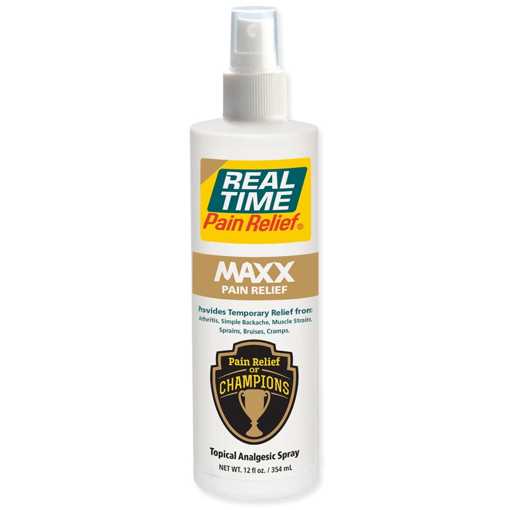 Real Time Pain Relief Maxx 12oz Spray - Walmart.com
