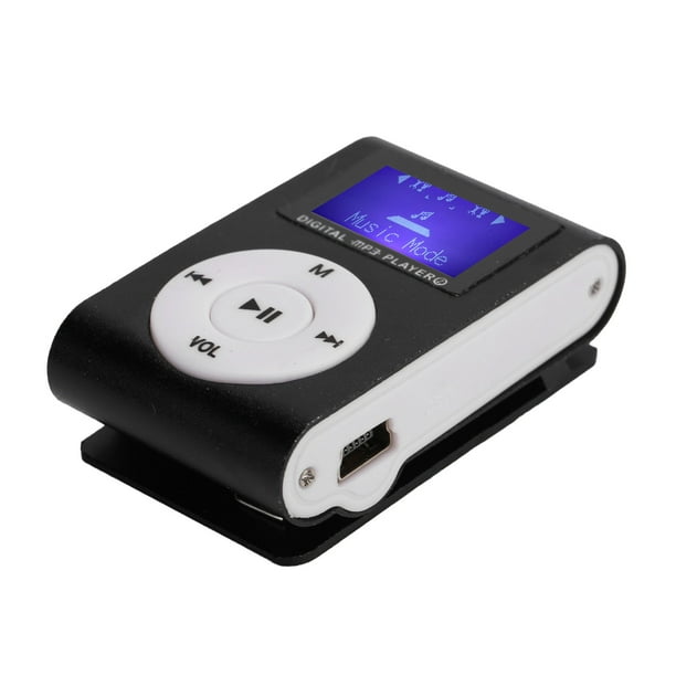 Wisoqu Mini Reproductor de Música MP3 Portátil Pantalla LCD con Clip ...