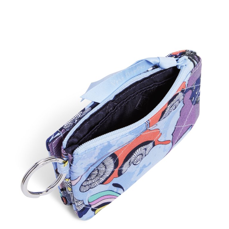 Vera Bradley womens Cotton Deluxe Zip Wallet With Rfid Protection ID ...