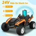TOKTOO 24V Ride on Car for big Kids, 4WD Max 5Mph, 2-Seater Ride on UTV ...