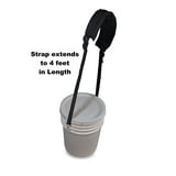 Heavy Duty Utility 5 Gallon Bucket Shoulder Strap - Wire Handle ...