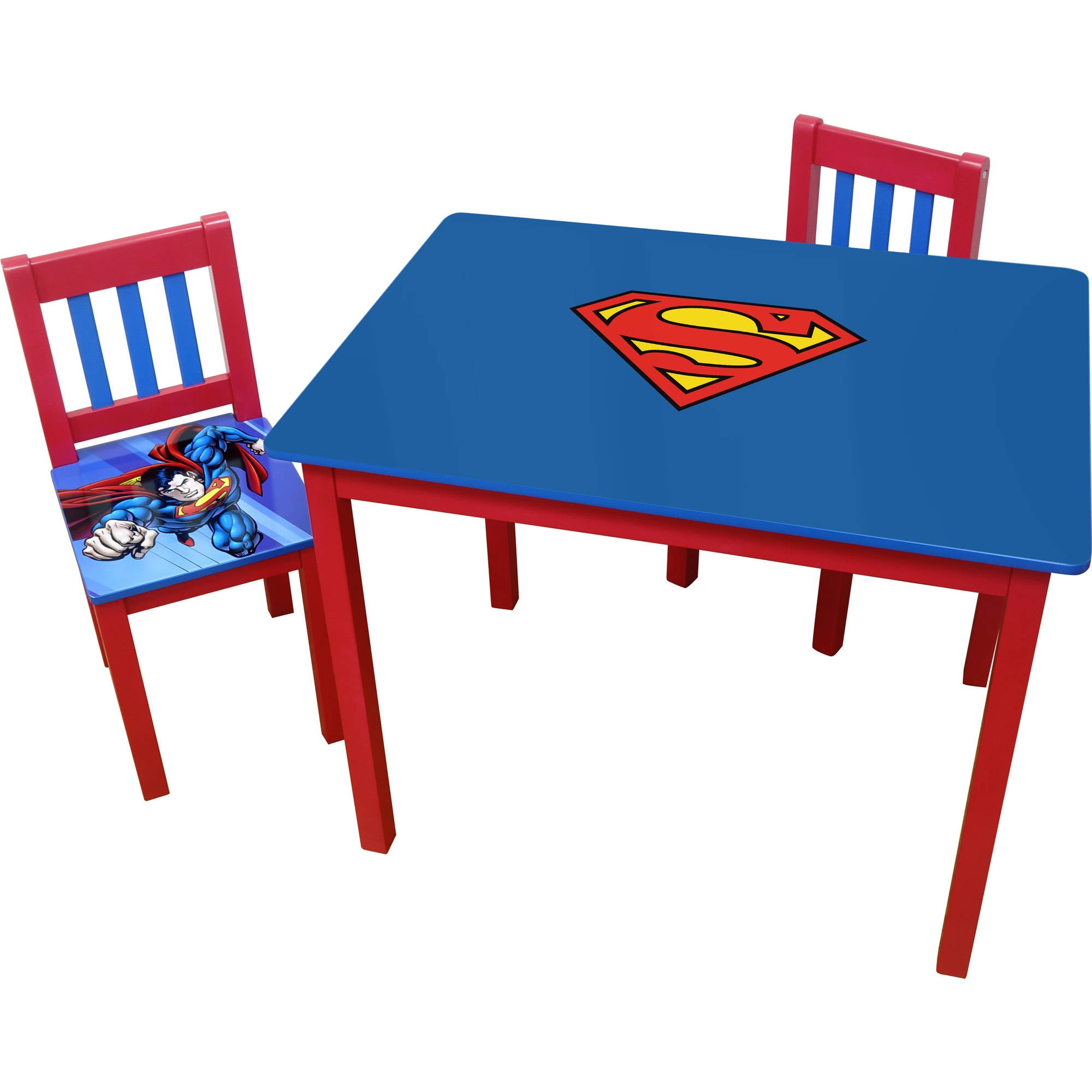 Superman Table and Chairs Set, Large - Walmart.com
