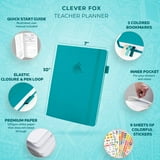 Clever Fox Teacher's Daily & Weekly Planning Notebook - Undated School ...