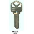 JMA KWI-1.KENP-250 Key Blanks for Kwikset KW1, 250pk Nickel Plated ...