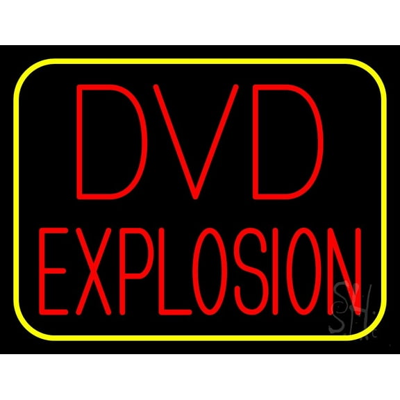 Red Cellular Blue Border LED Neon Sign 10 x 24 - inches, Clear Edge Cut ...