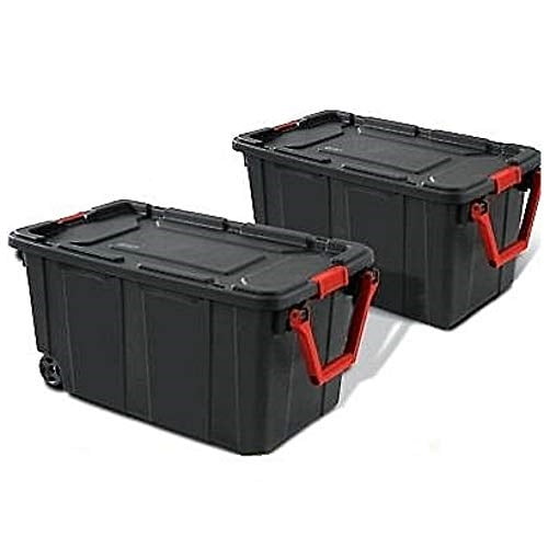 Heavy Duty Rolling Storage Bins