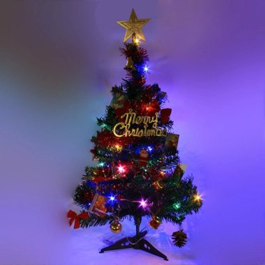 Holiday Wood Pine Tree Tabletop Set - Walmart.com