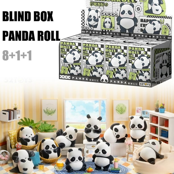 Rollo de Panda Original serie diaria 2, caja ciega, juguetes de Panda ...