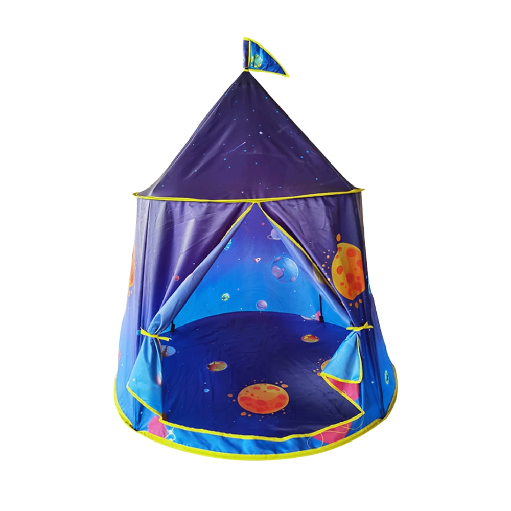Play Tent for Kids Gaming Space Galaxy Playhouse for Kids Bright Color ...