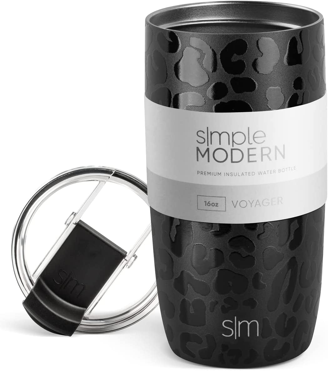 Simple Modern Stainless Steel Vacuum Insulated Voyager Tumbler with ...