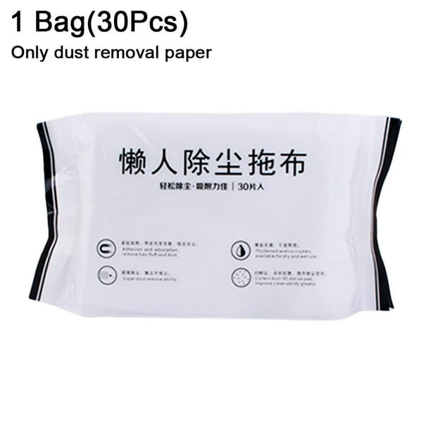 Disposable Electrostatic Dust Removal Mop Paper Home Cleaning Cloth HOT ...