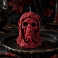2026 Halloween Skull Candle, 3in Skeleton Decor for Haunted House Party ...