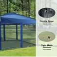 Aoodor Pop Up Canopy Tent with Removable Mesh Sidewalls, Portable ...