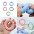 lixuesong Hand & Forearm Exerciser and Strengthener Silicone Grip Rings ...