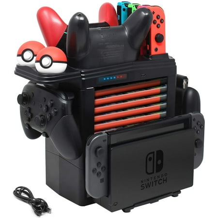 Bmatwk Charging Dock for Nintendo Switch, Charger Stand for Nintendo ...