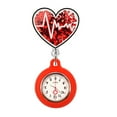 Acrylic Quicksand Stars Retractable Badge Holder with FOB Pocket Watch ...