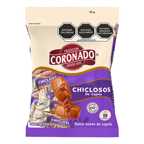 Chiclosos de cajeta Coronado 93 g | Walmart en línea