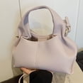 Cloud Ruffle Shape Handheld Shoulder Crossbody Bag French Style Lunch ...
